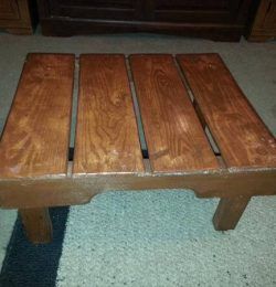 DIY Pallet Step Stool