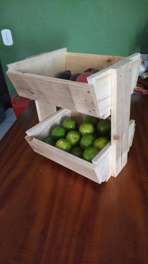Rustic Pallet Fruit Stand