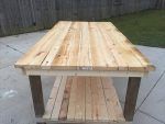Wooden Pallet Farmhouse Table