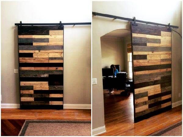 Pallet Living Room / Office Sliding Gate