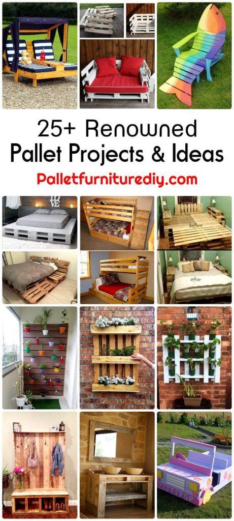 25+ Renowned Pallet Projects & Ideas