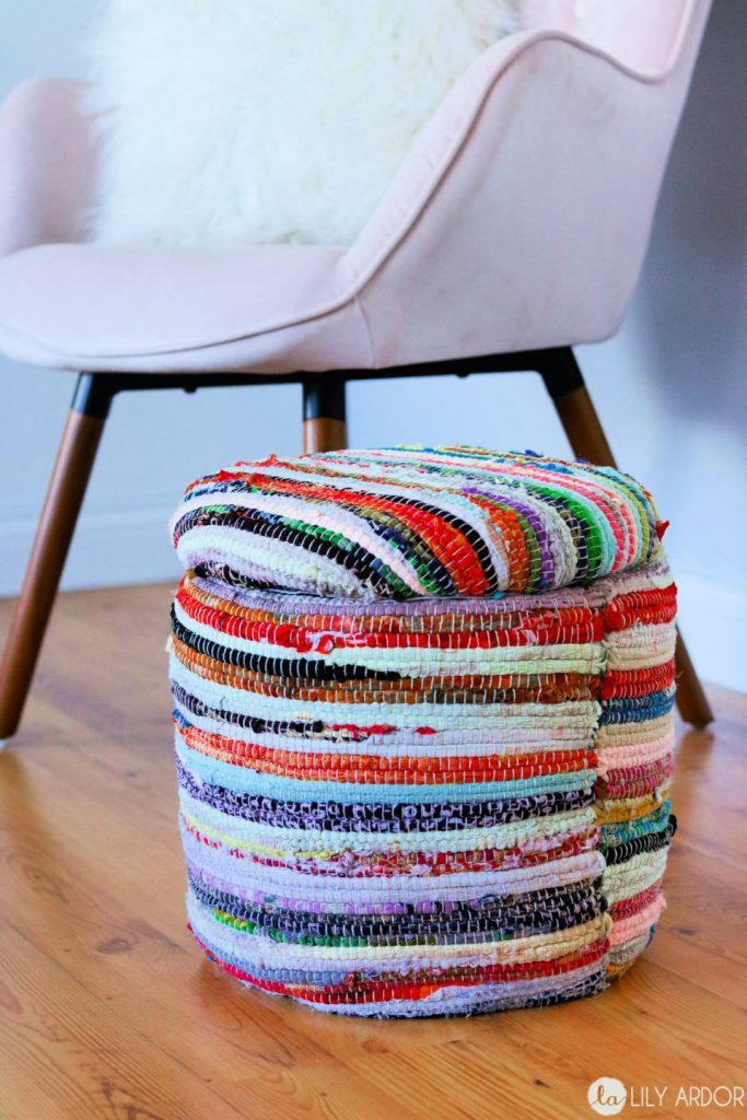 25 DIY Footrest Ideas - Free DIY Footstool Plans - Pallet Ideas