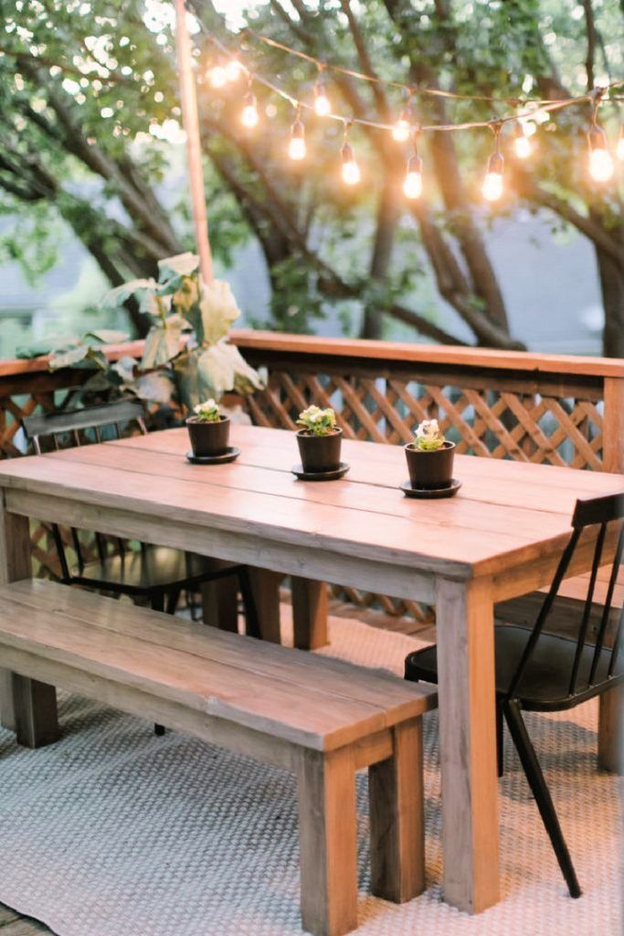 30 Rustic DIY Farmhouse Table Plans (Free PDF Plan)
