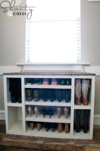 26 Homemade DIY Shoe Rack Ideas - DIY Shoe Storage