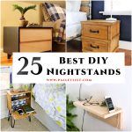 25 Free DIY Nightstand Plans - Easy Nightstand Ideas